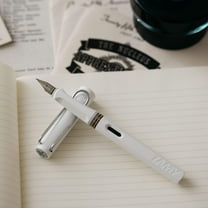 Lamy Safari Fountain Pen, White, Fine Nib, Interchangeable Nibs ...