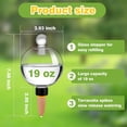 ACDANC 6 Pack 19oz Large Self Watering Globes,Automatic Plant Waterer ...