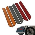 2 Pack Motorcycle Front Fork Leg Reflector Reflective Stripe Motorbike ...