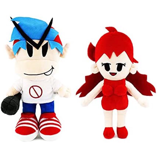 Friday Night Funkin Plush Spooky Slid and Pump Plushies Boyfriend ...
