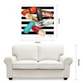 My Feel Good 38 in x 38 in Painting Art Prints, by Empire Art - Walmart.com