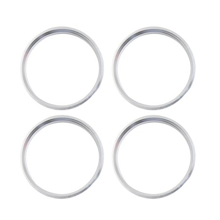 Car Hub Centric Rings Wheel Bore Center 72.6 to 67.1mm - 4pcs Aluminium ...