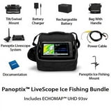 Garmin Panoptix LiveScope Ice Fishing GPS Bundle with Preloaded LakeVu g3 Maps - Walmart.com