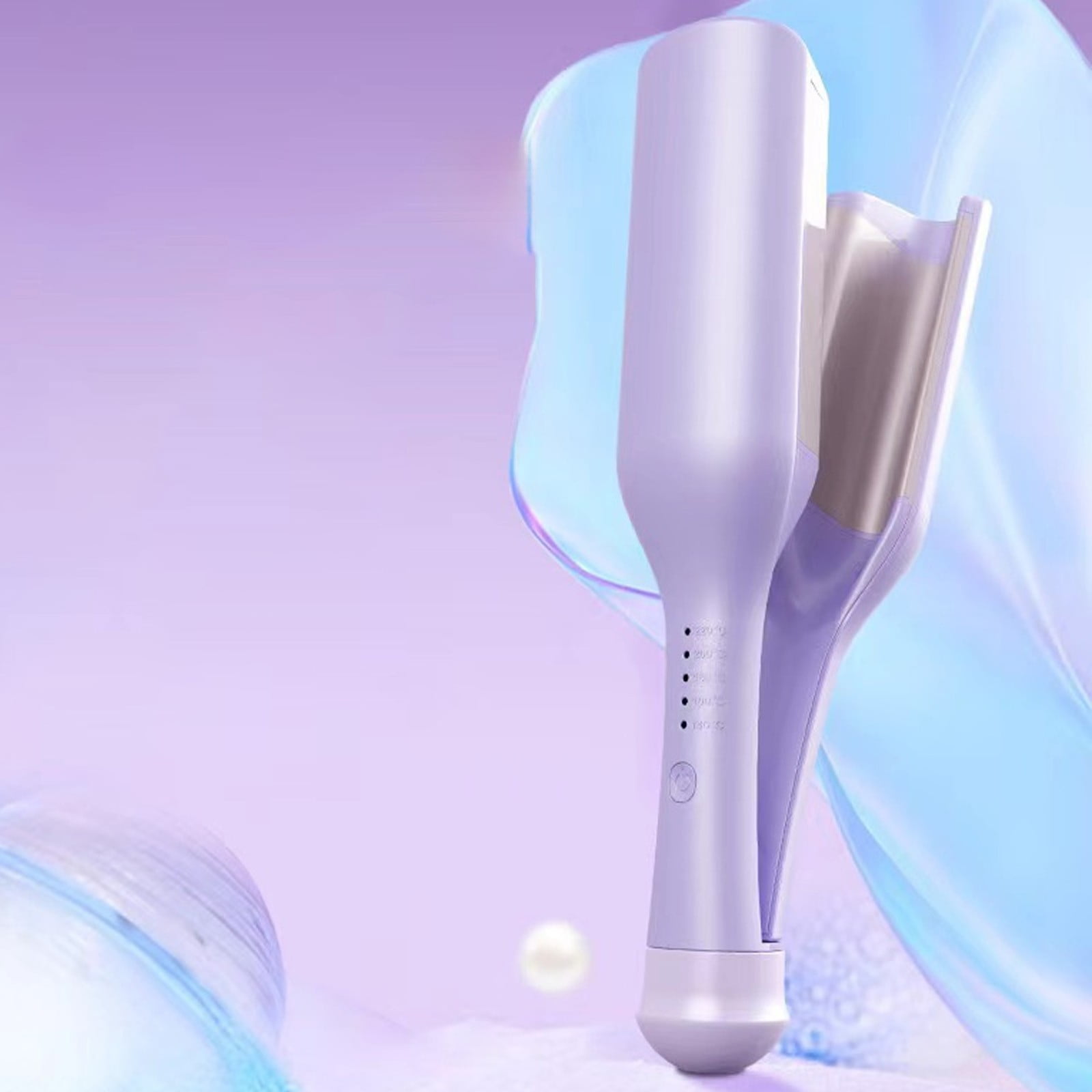 Fiudx Rizador En Cabello y Cabezal En Ondas Grandes, Rizos Uniformes En ...