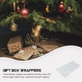HONMEET Shiny Transparent Wrapping Paper with Glitter Powder Ideal for ...