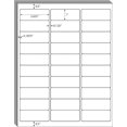 1x2-5/8 Inch White Matte Mailing Labels 30 UP, Blank Sticker Sheets for ...
