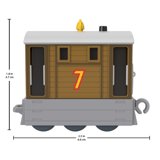 Fisher-Price Thomas & Friends Toby Diecast Metal Push-Along Toy Train ...