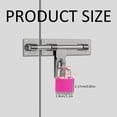 28mm Green Mini Luggage Padlock Waterproof Small Key Lock for Backpack ...