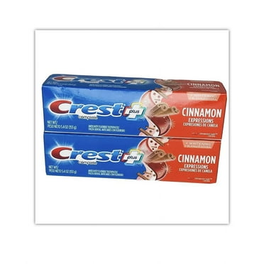 Crest Complete Plus Cinnamon Expressions Toothpaste 5.4 oz, Cavity ...