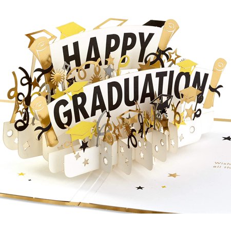 Hallmark Signature Paper Wonder Pop Up Graduation Card (Happy ...