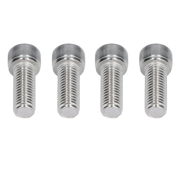 Pernos de tapa de acero inoxidable, 20 piezas Tornillos de tapa de casquillo de perno Aspecto ...