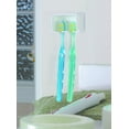 Pop-A-Toothbrush, 2-Brush, White (E/F) - Walmart.com
