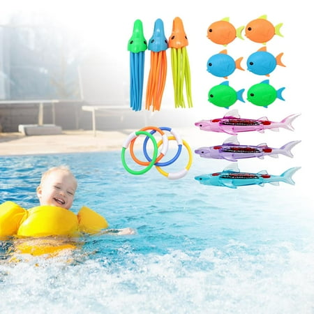 Diving Toys Pool Toys for Party Game Ages 3 4 5 6 7 Dive Rings Pool ...