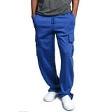G-Style USA Men's Heavyweight Fleece Lounge Cargo Sweatpants, Up to 6XL ...