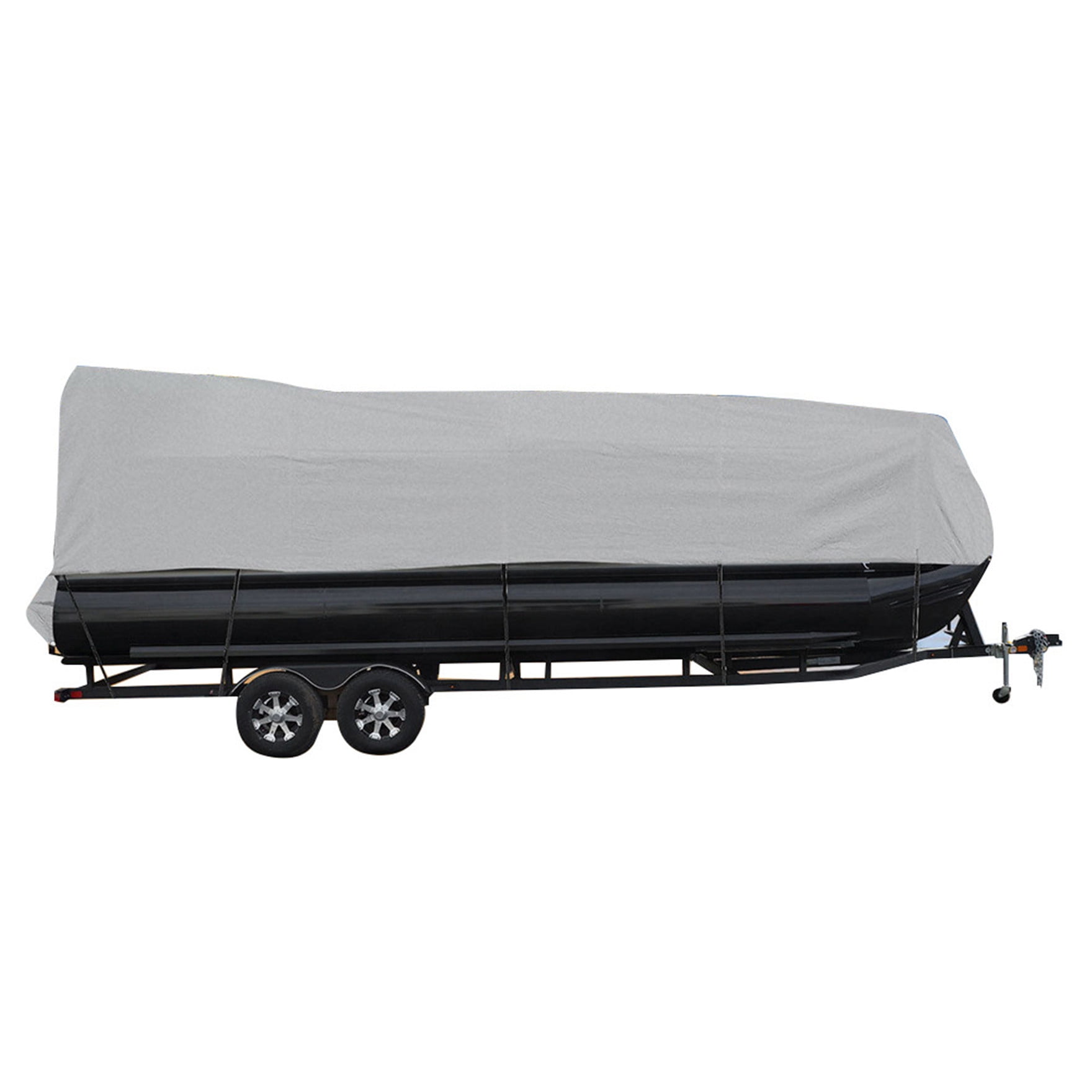 LABLT 21-24Ft Boat Cover Waterproof Trailerable PEVA Heavy Duty Fabric ...