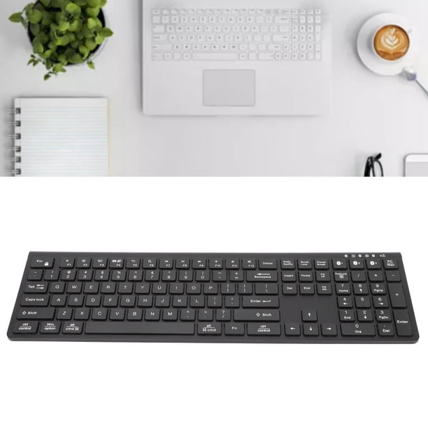 Keyboard, Compact Keyboard Multi Device Keyboard Rechargeable 5.0 With ...