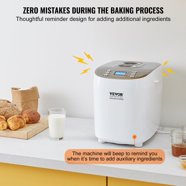 Saki 12-in-1 Automatic Bread Maker with Programmable Digital Control ...