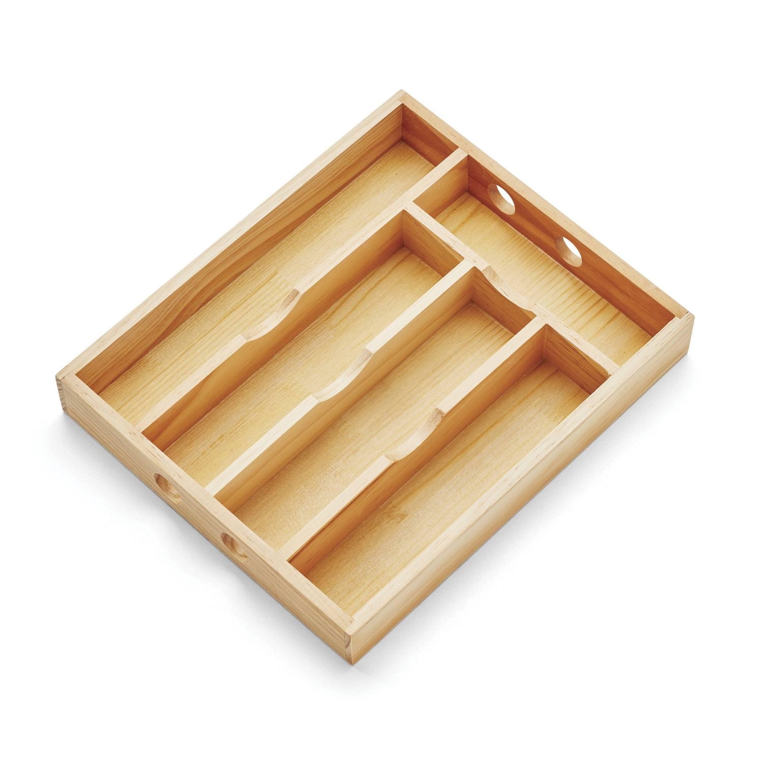 Click here for Cambridge Natural Wood Flatware Caddy 1 Ea prices