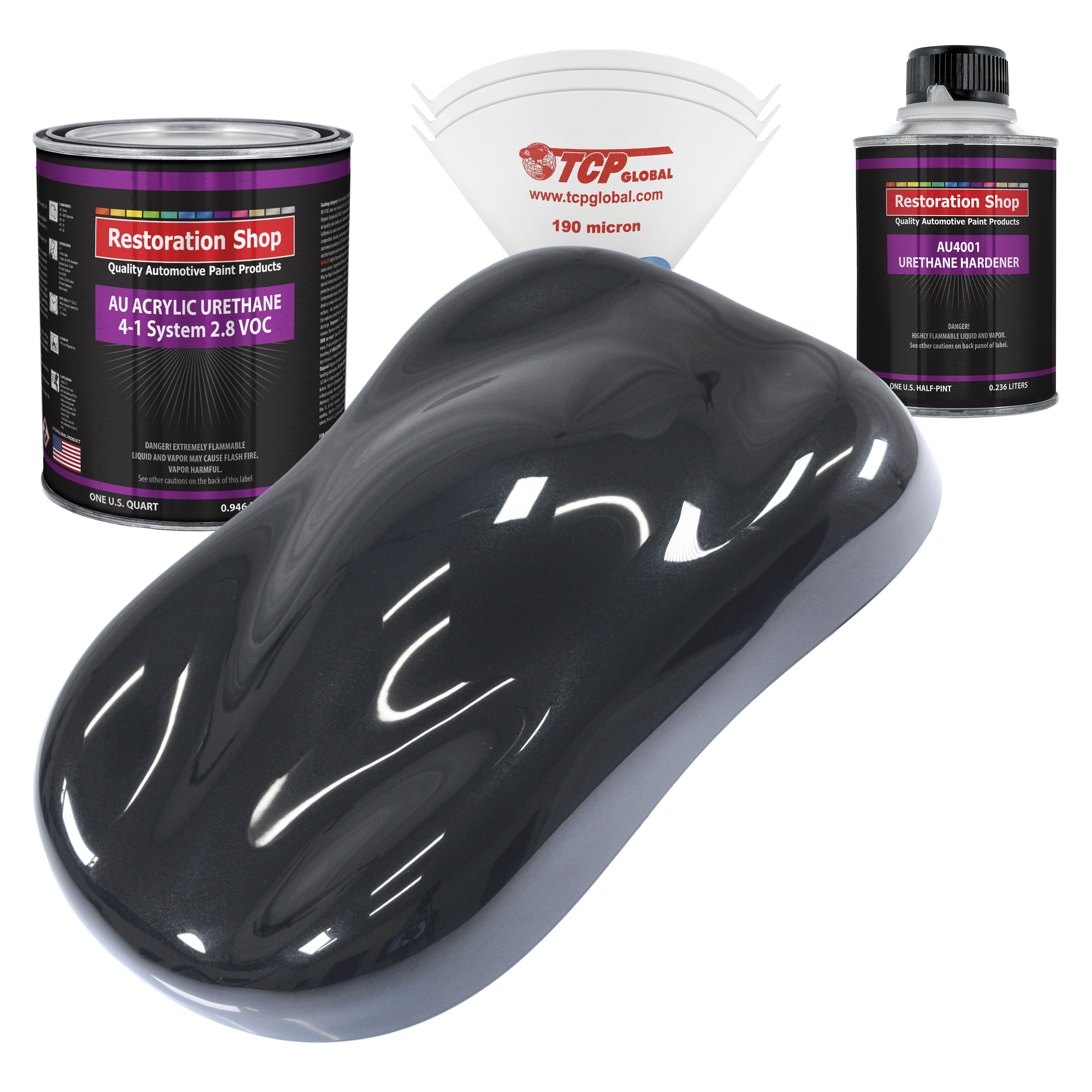 Restoration Shop Phantom Black Pearl Acrylic Urethane Auto Paint ...