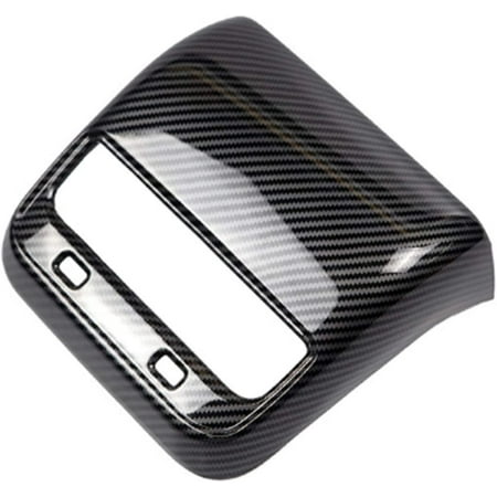 Dyfrio Rear Air Vent Cover,Carbon Fiber Replacement for Tesla Model Y ...