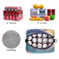 ALAZA Cartoon Dolphin Coral Sunset Insulated Lunch Box Large Reusable ...