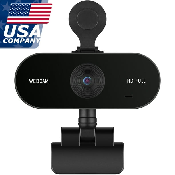 1440p Webcam Full HD Web Camera w/ Privacy Cover & Built-In Microphone ...