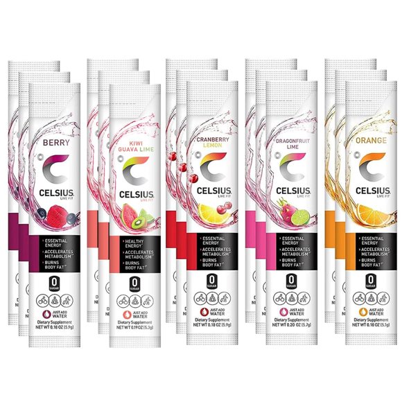 Celsius Powder Stick Packs