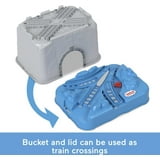 Thomas & Friends Train Tracks Set, Connect & Build Track Bucket, 34 ...