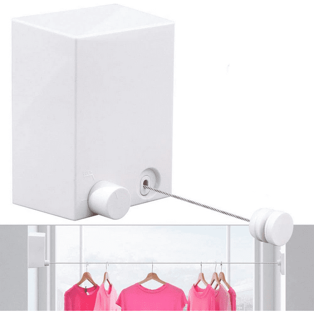 Tendedero Retráctil Interior de 13.8 Pies, Tendedero Retráctil ...