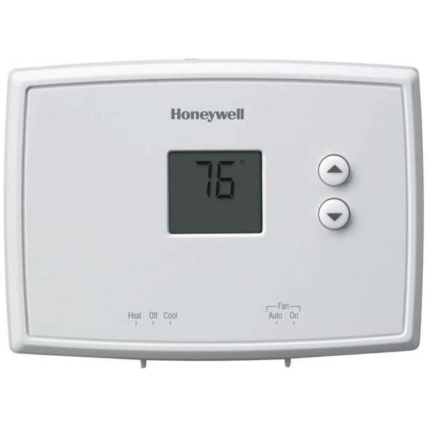 Honeywell Rth111b1024 4-3/4" X 3-3/8" X 1-1/8" White Digital Non ...