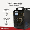 Patriot Power Generator - Fume-FREE, Silent & Safe Lithium-Iron ...