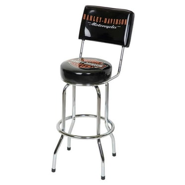 Lionel Trains Lionel Bar Stool with Backrest - Walmart.com