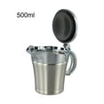 Stainless Steel Thermal Gravy Boat, Double Insulated Gravy Sauce Jug ...