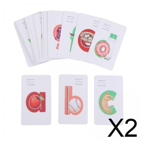 Tarjetas del alfabeto,Tarjetas didácticas para niños de 1 a 4 años ...