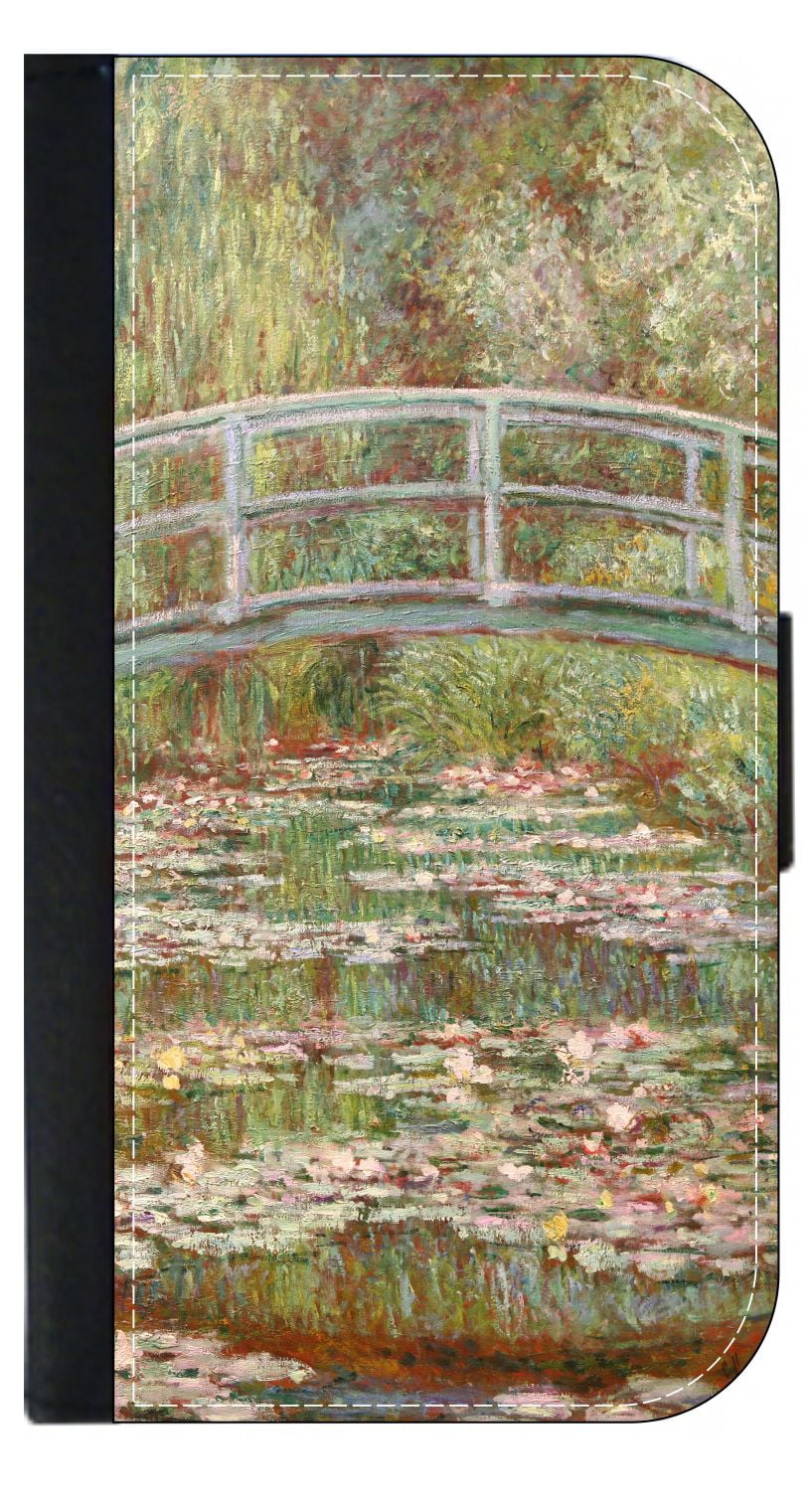 Artist Claude Monet's Bridge Over a Pond of Water Lilies Wallet Phone ...