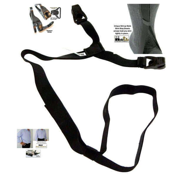 Holdup Suspender - Hold-Ups Stirrup Style Shirt Tail Straps with ...