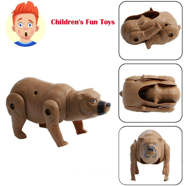 Creative Transform Simulation Bear Toy Model Deformed Bear Egg ... Creative Transform Simulation Bear Toy Model Deformed Bear Egg ...