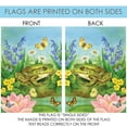 Toland Home Garden Frog Pond Pond Frog Flag Double Sided 28x40 Inch ...