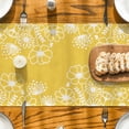 Spring Floral Table Runner Pink Butterfly Design Seasonal Dining Room ...