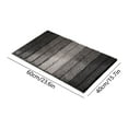 Inerposs Piano Key Flocking Floor Mat, Absorbent Bathroom Carpet, Non ...