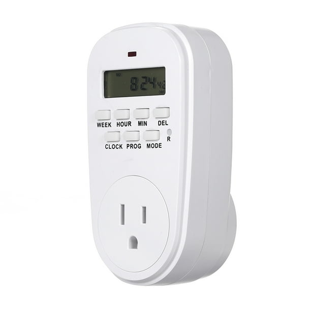 Digital Timer Switch Socket With Lcd Display In Programmable Time Controller Intelligent