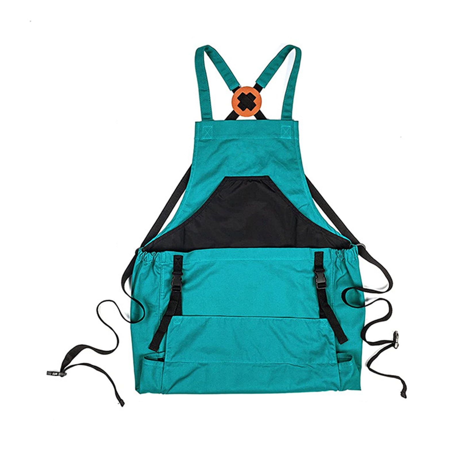 Hesroicy Gardening Apron - Large Deep Pouch, Fruit Picking Apron, Easy ...