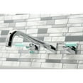 Kingston Brass KS6051CKL Kaiser Two-Handle Wall Mount Roman Tub Faucet ...