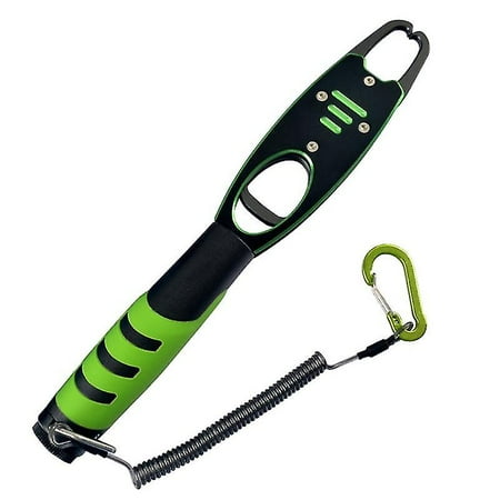 Xizioo Fish Lip Gripper With Scale Aluminum Fish Grabber Tackle Fishing ...
