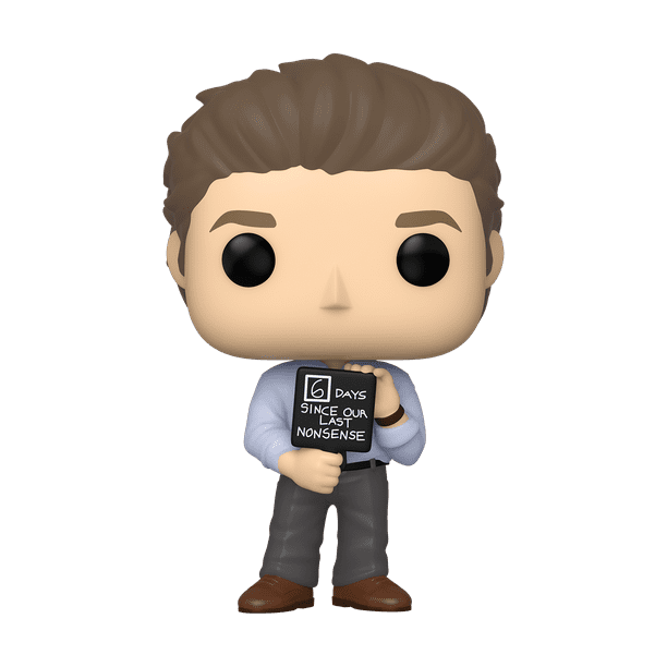 Funko Pop Tv The Office Jim W Nonsense Sign