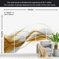 Abstract Wallpaper Wall Mural - Digital Art Pattern - Walmart.com