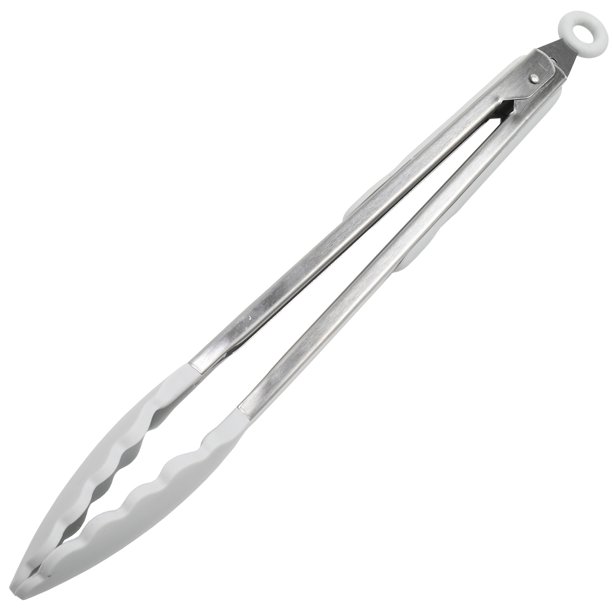 Chef Craft Premium Silicone Cooking Tongs, 12 inch, Gray - Walmart.com