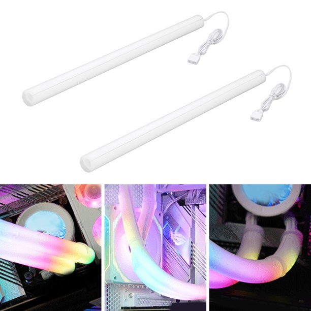 Water Cooling Tube Light Sleeve, 5V 3pin ARGB Liquid Cooling Tube ...