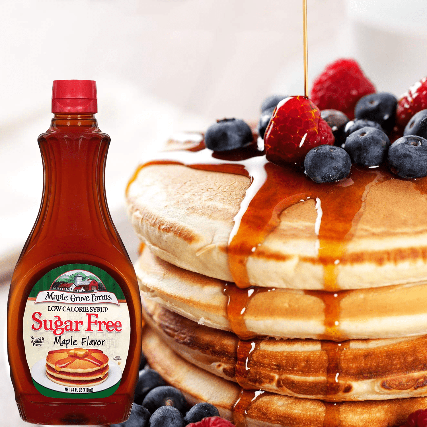 Buy Maple Grove Farms Sugar-Free Maple Flavored Syrup Gluten-Free Keto ...