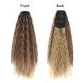 Corn Wavy Drawstring Ponytail 22 Inch Long Wave Curly Synthetic ...